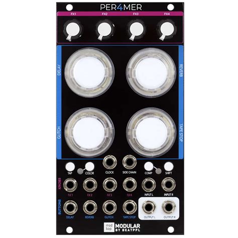 Modbap Modular Per4mer Eurorack Effects Module Elevator Sound