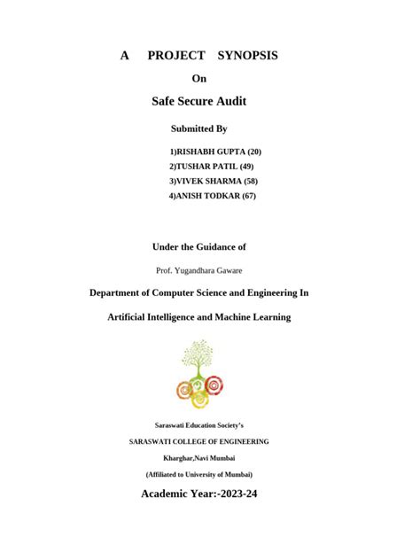 Te Mini Project Report Starting Pages Aiml Pdf