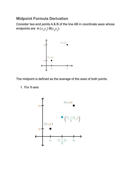 Ppt Midpoint Definition Derivation Formula Properties And Solved