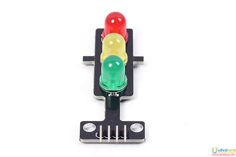 5V LED Traffic Light Module Udvabony Com Electronics Sensors Robotics Online Shop