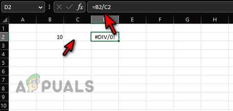 How To Solve Div Errors In Excel With Examples