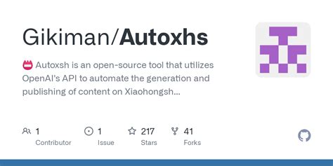 github gikiman autoxhs 📛 autoxsh is an open source tool that