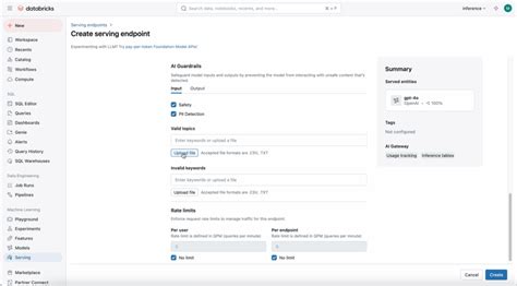 Mosaic Ai Gateway Databricks