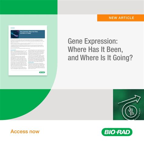 Bio Rad Laboratories On Linkedin Gene Expression Where Has It Been And Where Is It Going