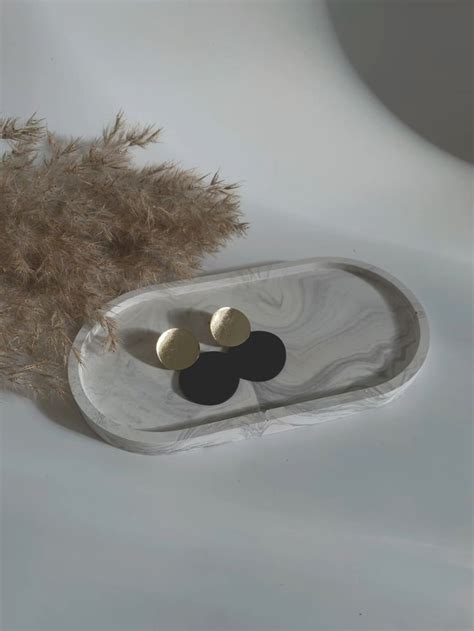 Декоративный поднос из гипса 🤍 inst: nur_for_home en 2024