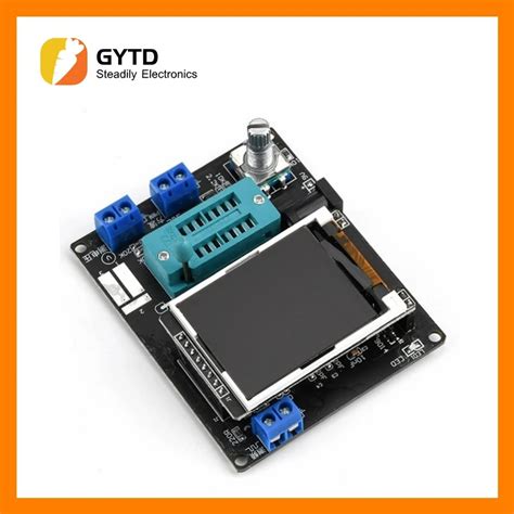 lcd display gm328a transistor diode tester capacitance esr voltage