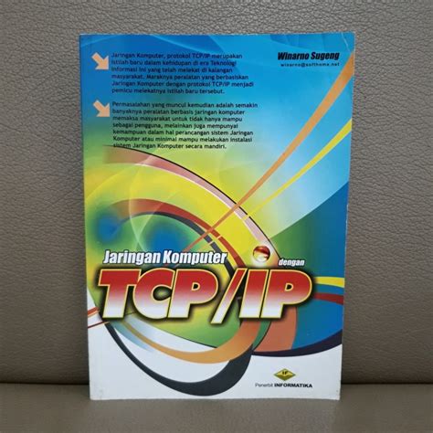 Jual Buku Jaringan Komputer Dengan Tcp Ip Winarno Sugeng Jakarta