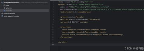 Idea构建springboot多模块项目idea创建多模块springboot项目 Csdn博客