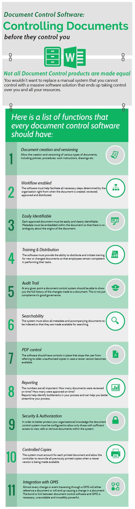 Controling Documents Before They Control You