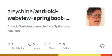 Github Greyshine Android Webview Springboot Backend Android Webview Connected To A Springboot