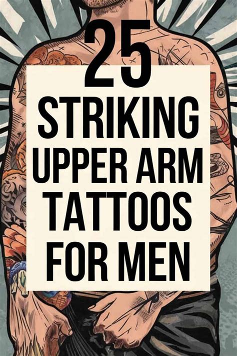 Mens Tattoos Upper Arm Style Meaning And Design Tips