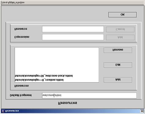 Dialog Box For Performing Resource Selection Download Scientific Diagram