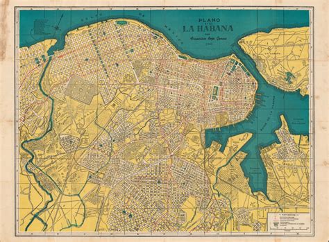 Plano De La Habana Y Mapa Completo De La Carretera Central City Map