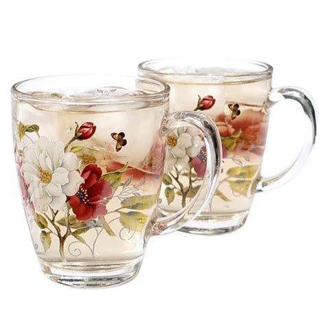 에일린 유리컵 머그컵 머그잔 물컵 커피잔 375ml 2p 온채널