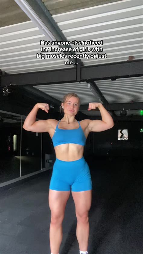 Girls With Big Muscles The New Trend In Fitness Tiktok