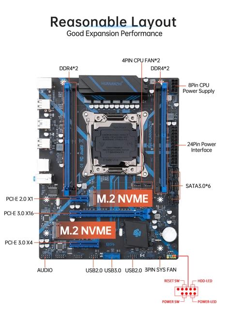 Huananzhi X99 Qd4 X99 Placa Mãe Combo Kit Set Intel Xeon 60 Off
