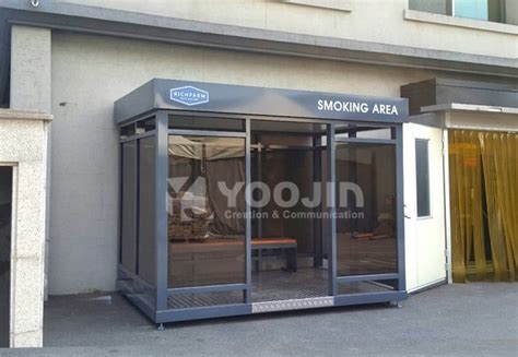 새로운 흡연부스 심플 디자인 Ysb 7201 이동식초소 흡연실 경비초소 네이버 블로그