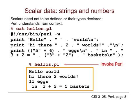 Ppt An Introduction To Perl Powerpoint Presentation Free Download