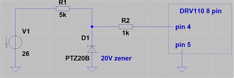 DRV110 Problems With Input Voltage At 8pin Version Motor Drivers Forum Motor Drivers TI