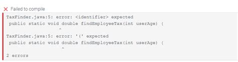 Solved Java Please I Don T Understand The Error Define Chegg