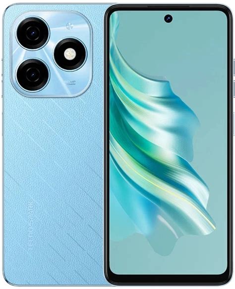 Купить Смартфон Tecno Spark 20 8 ГБ 256 ГБ голубой в Алматы Магазин на Kaspi Kz