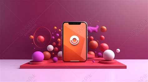 멋진 Instagram Live 컨셉 포스터 매혹적인 3d 렌더링 굉장히 멋진 배경 3d 렌더링 배경 Instagram 배경 이미지 Hd 굉장히 멋진 3d 렌더링