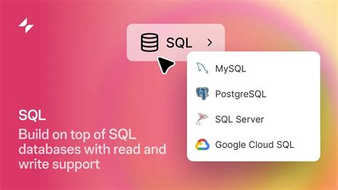 Build Apps On Top Of Sql Data Sources Without Code Glide Apps No Code Youtube