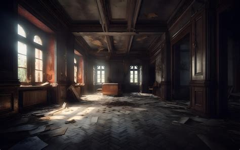 Premium Photo | The room of the dead