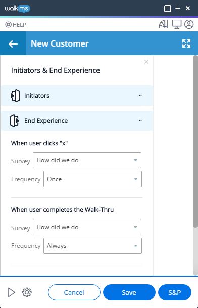 How To Trigger A Survey Walkme Help Center