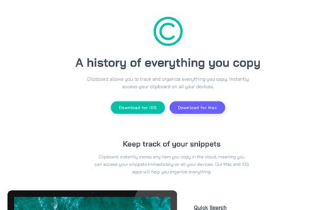 GitHub Albscr Clipboard Landing Page