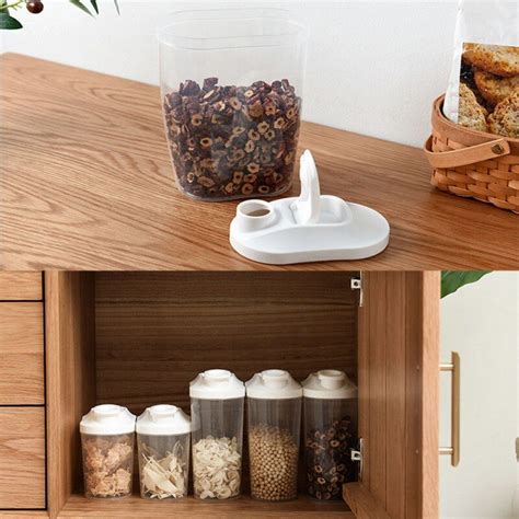 Food Storage Container Set Kitchen Grain Storage B Grandado