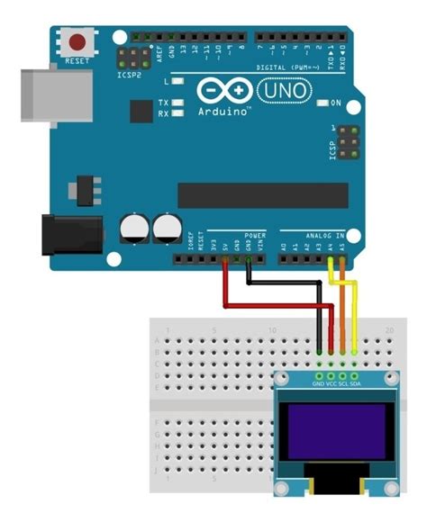 Display Lcd Serial Arduino Led Oled 096 Gráfico 128x64 I2c R 3890