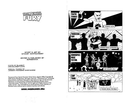 Transexual Fury Special Summer Camp Issue The Arquives