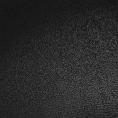 Bentley Plain Smooth Fr Faux Leather Fabric Black