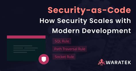 Security As Code How To With Modern Development