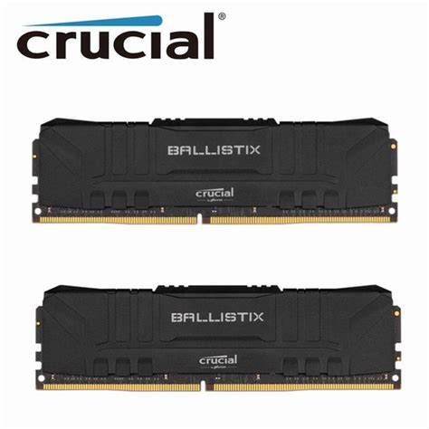 Модуль оперативной памяти Crucial Ballistix Black Ddr4 3200 2 8gb МГц Cl168 ГБ Bl8g32c16u4w