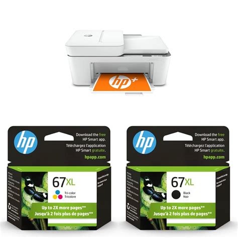 Hp Deskjet E Wireless Color All In One Printer Xl Tri Color High Yield Ink Cartridge