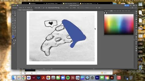Tracing Sketches Using Illustrator Youtube