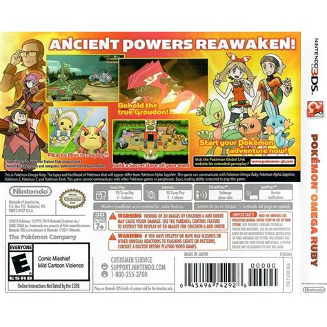 Pokémon Omega Ruby Nintendo 3ds Com Luva Seminovo Jogo Mídia