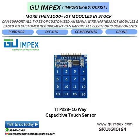 Ttp Way Capacitive Touch Switch Module At Piece Quil Wath Hyderabad ID