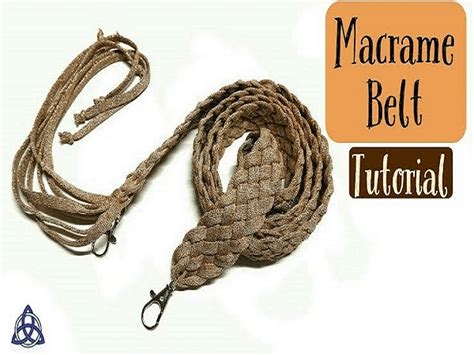 14 Macrame Belt Patterns Crafting News