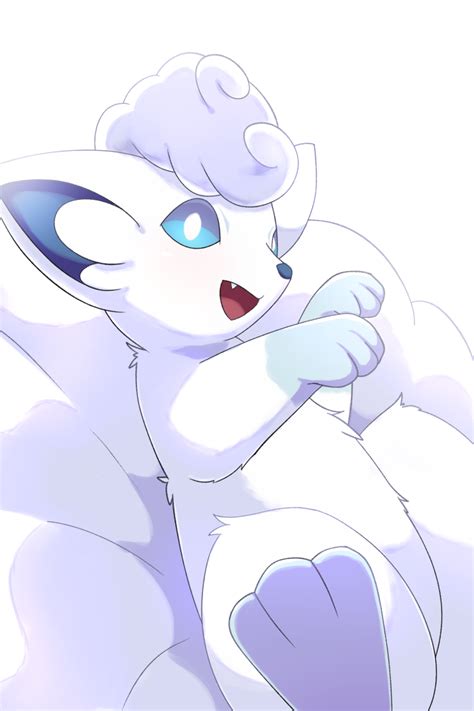 Alolan Vulpix Pokemon Drawn By Rumine Yoshi Danbooru