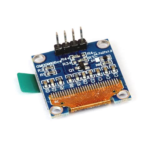 Yellow Blue OLED Display Module I C Pin