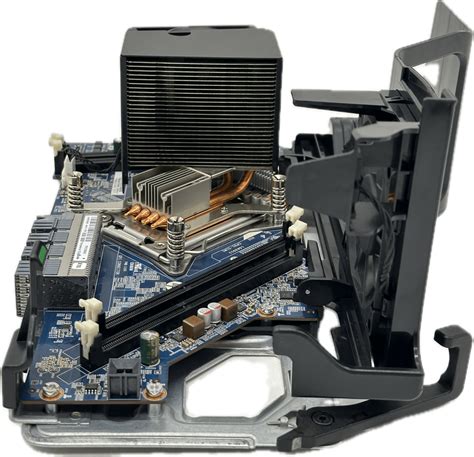 Hp Z620 Workstation Riser Board Cpu And Ram Assembly Mit Kühlkörp