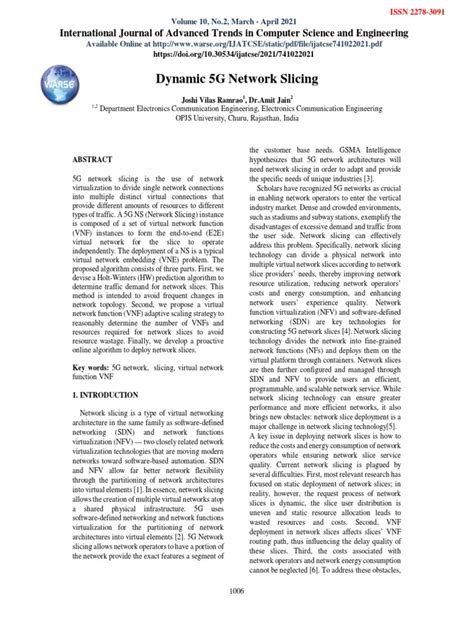dynamic 5g network slicing pdf computer network computer mediated