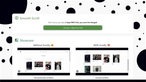 Smoothify Smooth Scroll Add Premium Scrolling Experience While Your