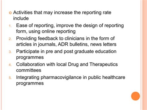 Adverse Drug Reaction Monitoring And Reporting Pptx