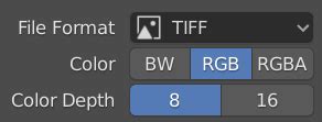 Scripting How To Change Image Saving Options With The Python API Color Color Depth