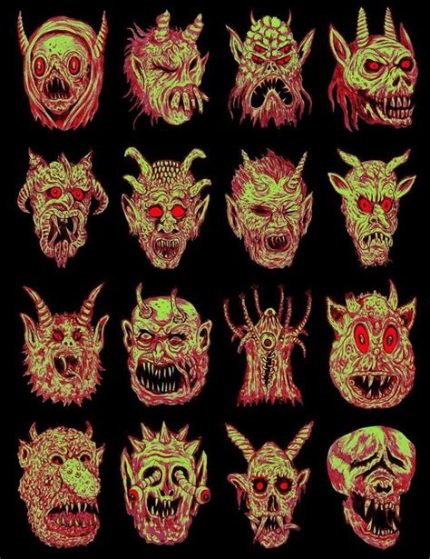 Pin Tillagd Av Jenny Pham På Olive Juicing 🫒 🧃 Demoner Illustration Ockult