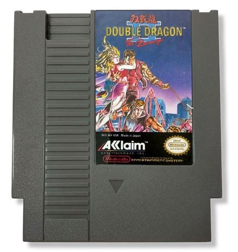 Jogo Double Dragon Ii Nes Sebo Dos Games Games Antigos E Usados Dos Atari Ao Ps